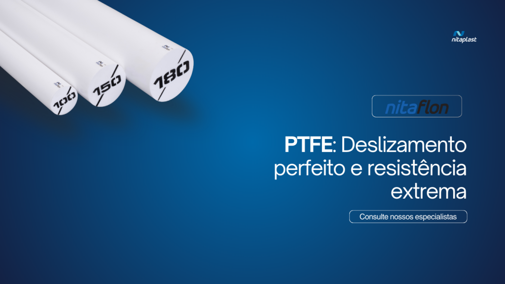 PTFE (Politetrafluoretileno) Deslizamento perfeito e resistência ...